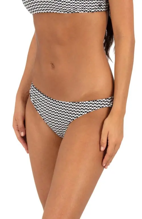 Hurley Max Poptic Stripe Bikini Bottoms