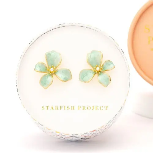 STARFISH PROJECT Hope In Bloom Flower Earrings
