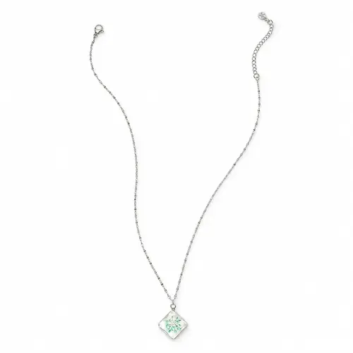 STARFISH PROJECT Forever In Bloom Necklace - Mint/silver