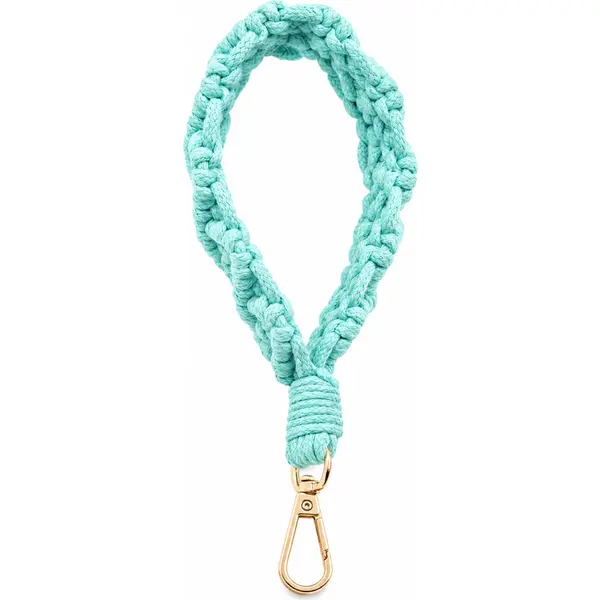 STARFISH PROJECT Macrame Wrist Strap - Mint