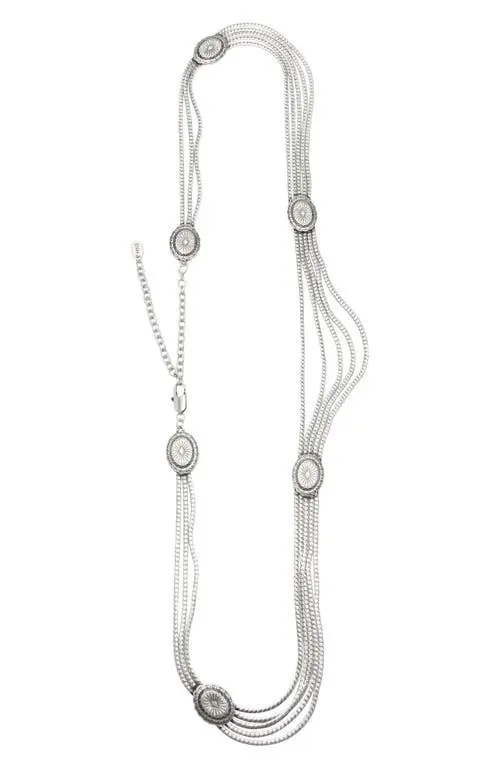 Mango Engraved Chain Belt