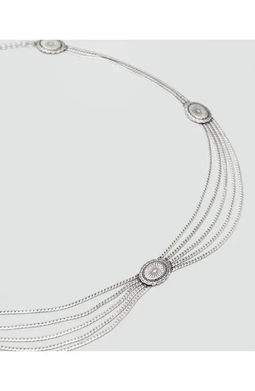 Mango Engraved Chain Belt