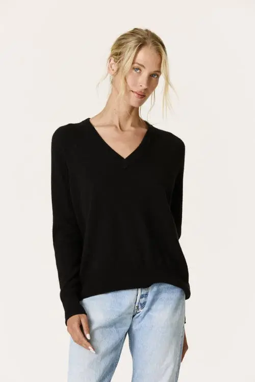 Naked Cashmere Harlyn Cashmere V-neck Sweater