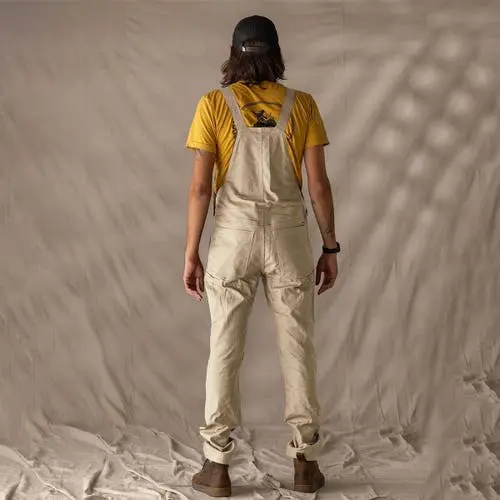 LIVSN Flex Canvas Overall - Birch
