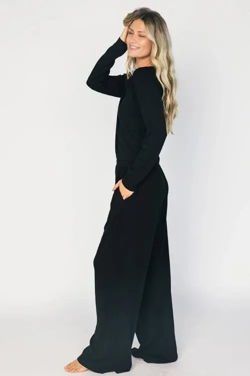 BALTIC BØRN Rubi Soft Ribbed Pajama Set