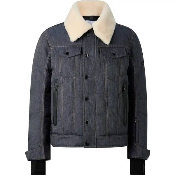 Bogner Jeen Denim Ski Jacket - Denim Blue