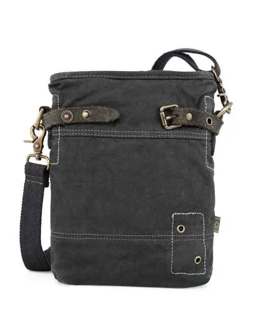 TSD BRAND Coastal Canvas Zip Crossbody Bag