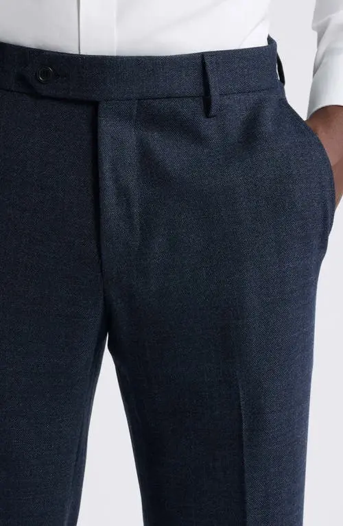 HERITAGE GOLD Stretch Wool Dress Pants