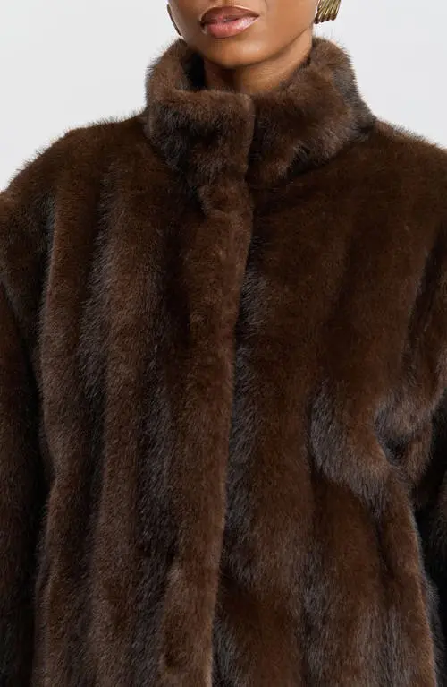 Avec Les Filles Faux Fur Jacket
