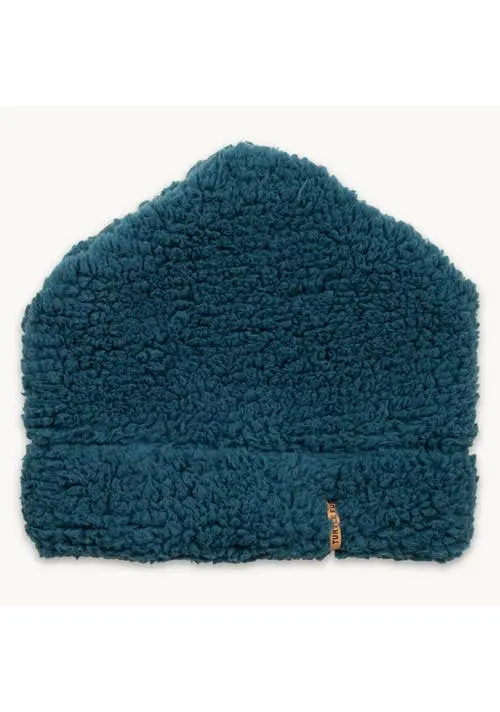 Turtle Fur High Pile Fleece Peak Hat - Transformative Teal