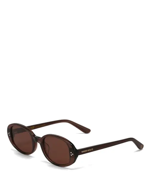 NAKED WOLFE Milan Sunglasses - Brown