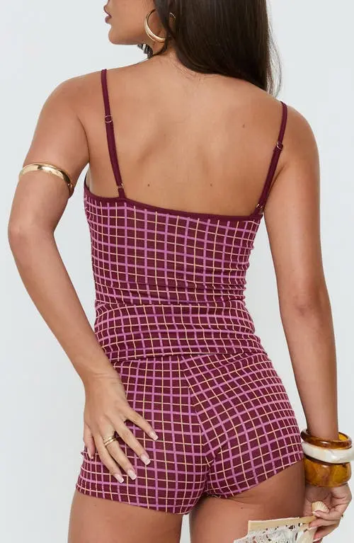 Princess Polly Aderis Check Camisole