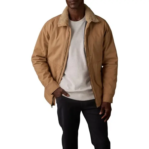 THE NORMAL BRAND Everyday Canvas Chore Coat - Tan