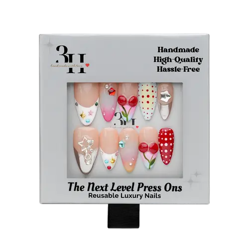 3H NAILS Nycmedium Almond Press-on Nails