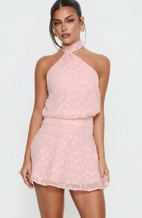 Princess Polly Eurythmic Halter Minidress