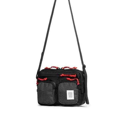 TOPO DESIGNS Block Bag - Black/grid
