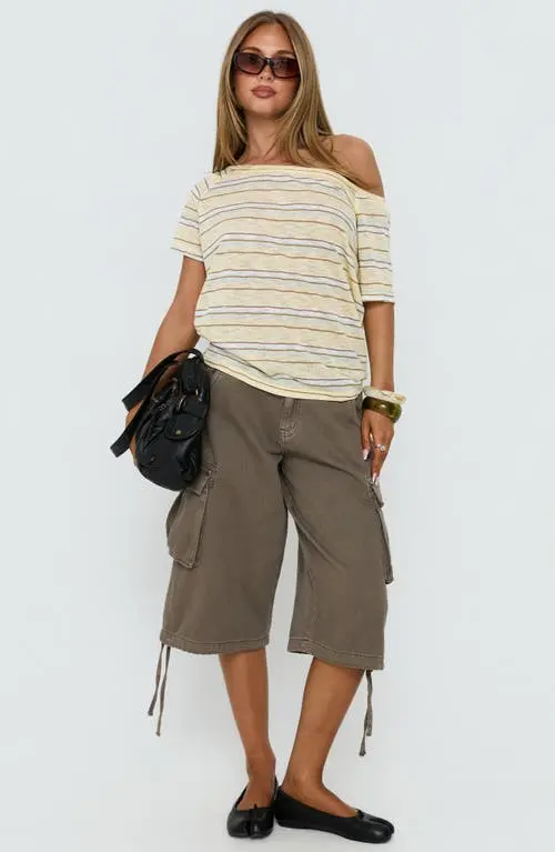 Princess Polly Icon Baby Off The Shoulder Top