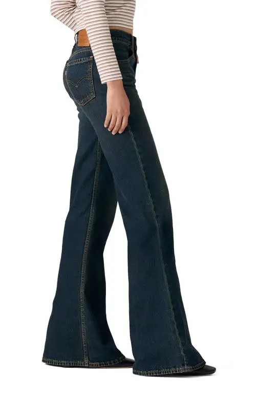 LEVI'S Puddle Snap Flare High Waist Flare Jeans