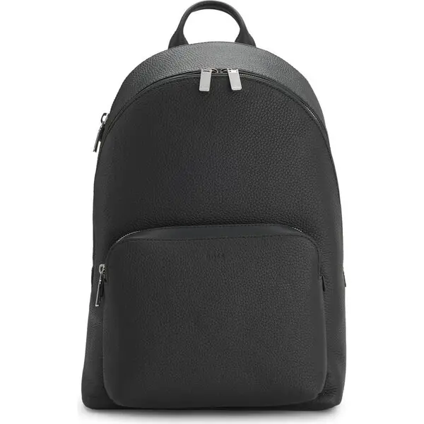 BOSS New Crosstown Leather Backpack - Black