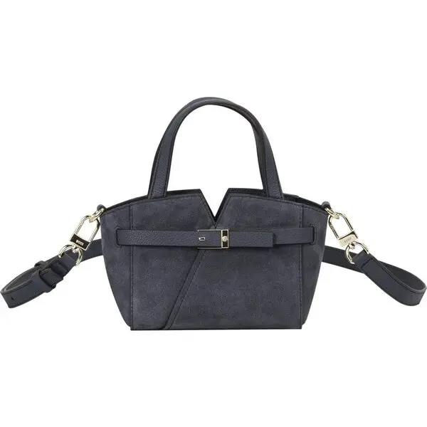BOSS Revers Extra Small Leather Tote - Light/pastel Blue