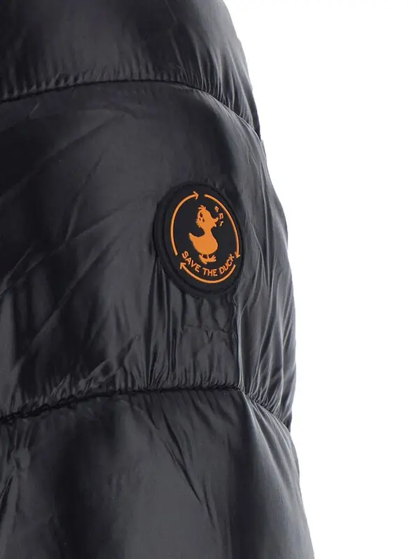 SAVE THE DUCK Cosmary Puffer Jacket With Lacquered Finish