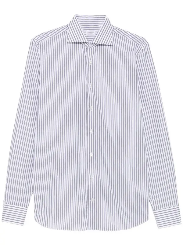 BORRIELLO NAPOLI Cotton Striped Shirt