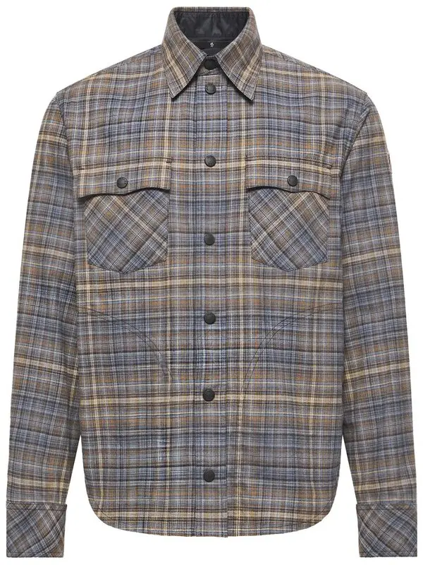 Moncler Grenoble: Cotton Tartan Shirt