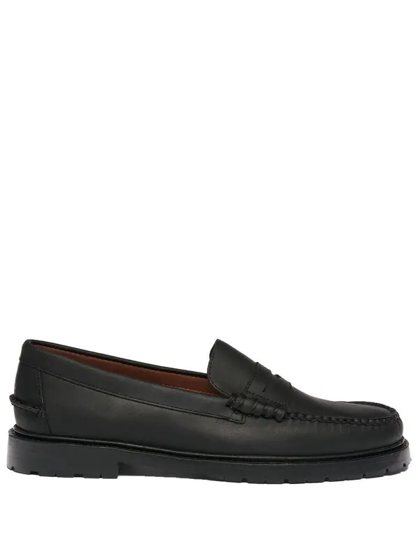 SEBAGO Daxton Rrs Loafers In Smooth Leather - Black