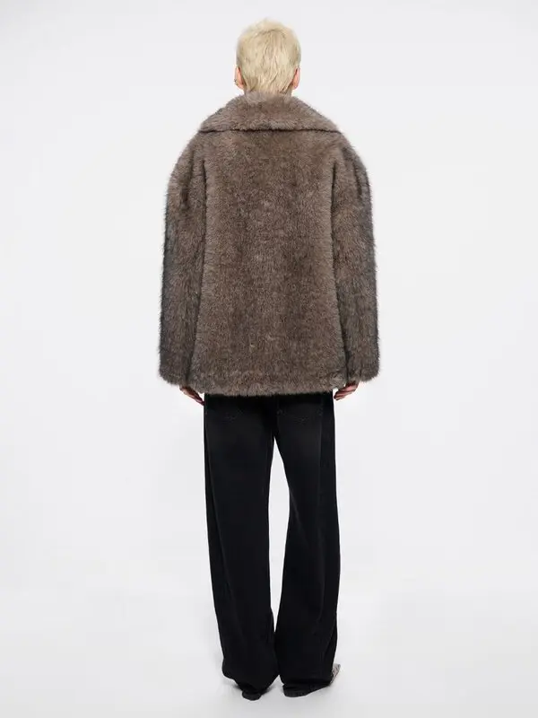 STAND STUDIO Angelika Faux Fur Coat