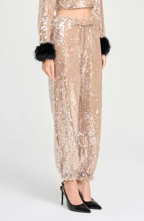 WAYF X Rose Lola Flash Sequin Joggers