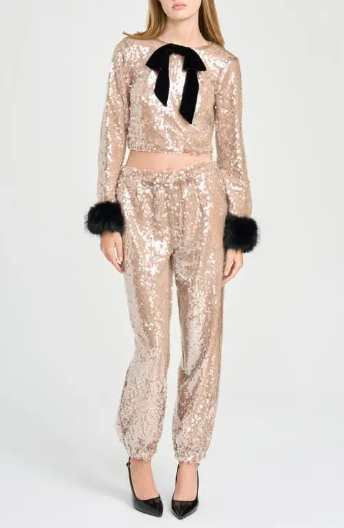 WAYF X Rose Lola Flash Sequin Joggers