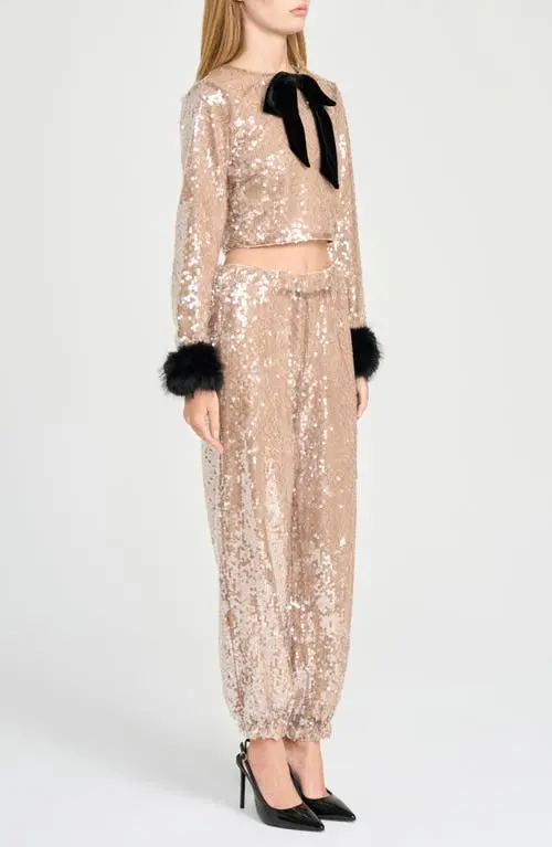 WAYF X Rose Lola Flash Sequin Joggers