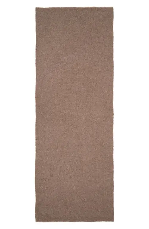 Fleurette Lofty Cashmere & Silk Wrap - Hazelnut