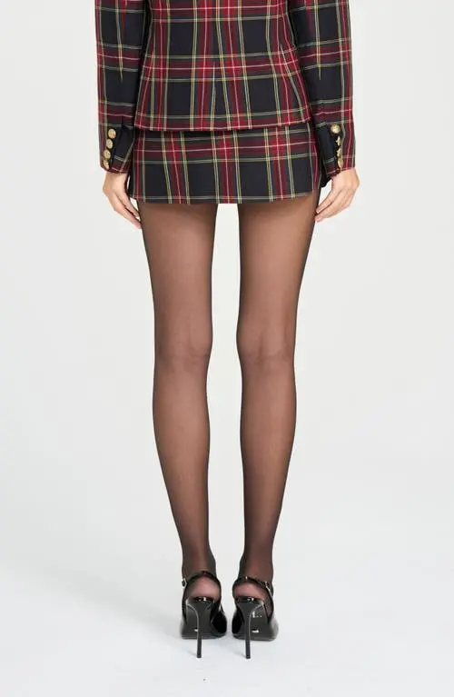 WAYF X Rose Lola Gramercy Plaid Skort