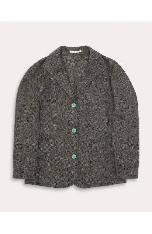 FORTELA Scotland Pure Wool Jacket - Fog Grey