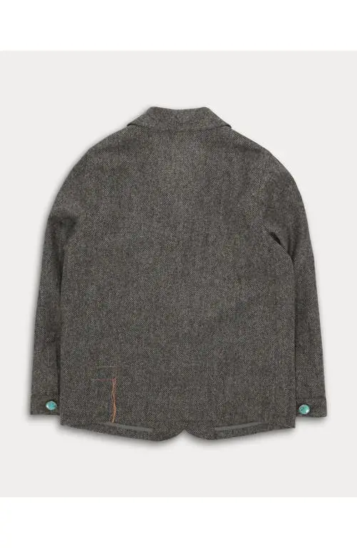 FORTELA Scotland Pure Wool Jacket - Fog Grey