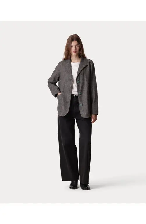 FORTELA Scotland Pure Wool Jacket - Fog Grey