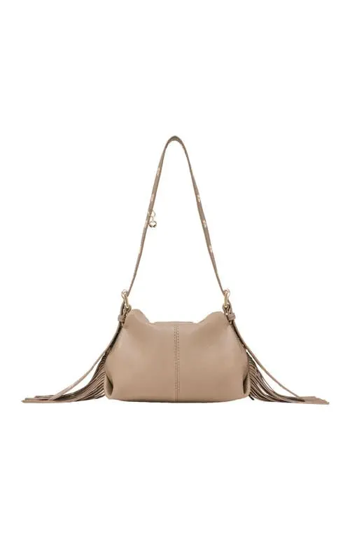 Maje Grained Leather Mini Miss M Bag