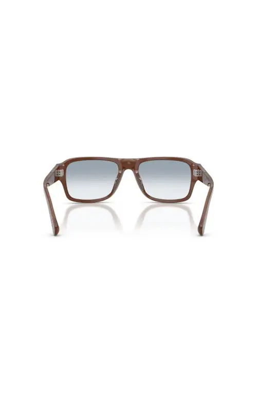 Persol 55mm Rectangle Optical Glasses