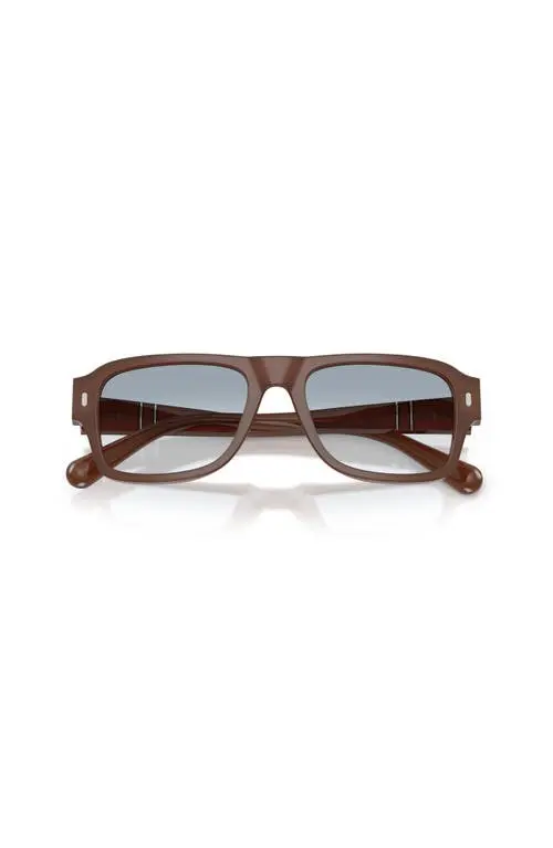 Persol 55mm Rectangle Optical Glasses