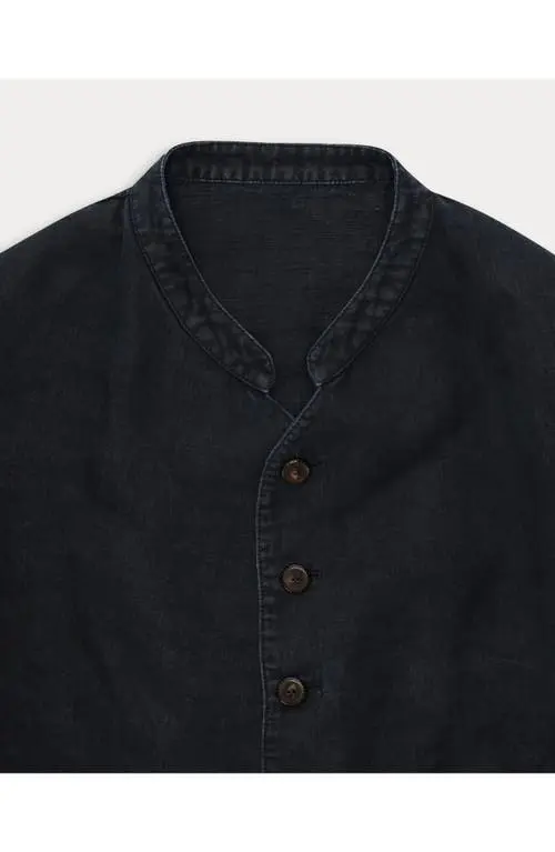 FORTELA Yankee Single-breasted Linen Jacket