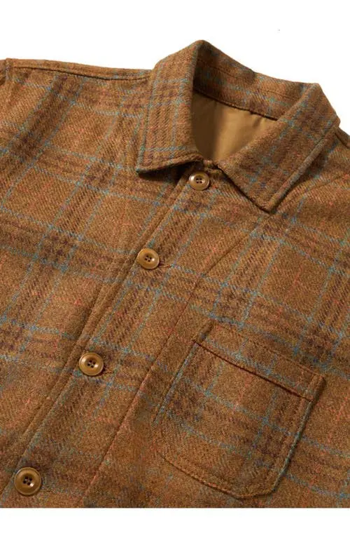 FORTELA Seneca Woollen Check Short Work Jacket