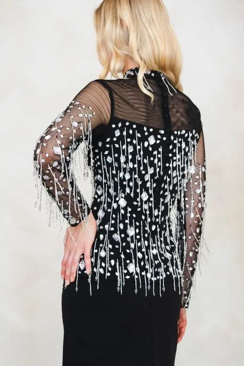 RAISHMA Vivienne Beaded Gown