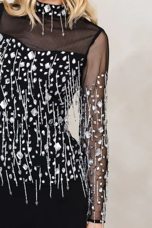 RAISHMA Vivienne Beaded Gown