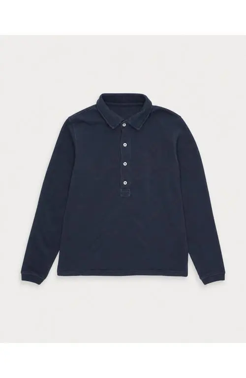 FORTELA Columbia Fleece Jersey Polo - Blue