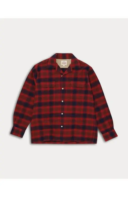 FORTELA Baker Checked Cotton Bowling Shirt