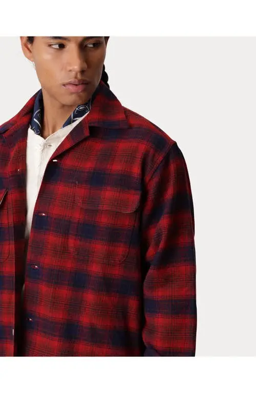 FORTELA Baker Checked Cotton Bowling Shirt