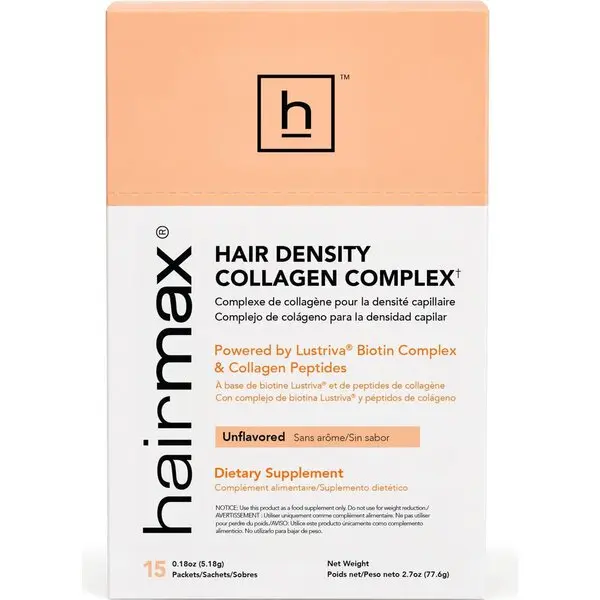 HAIRMAX Density Collagen Complex + Lustriva Biotin 15ct