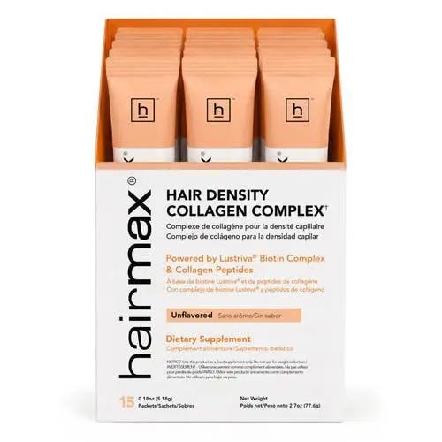 HAIRMAX Density Collagen Complex + Lustriva Biotin 15ct