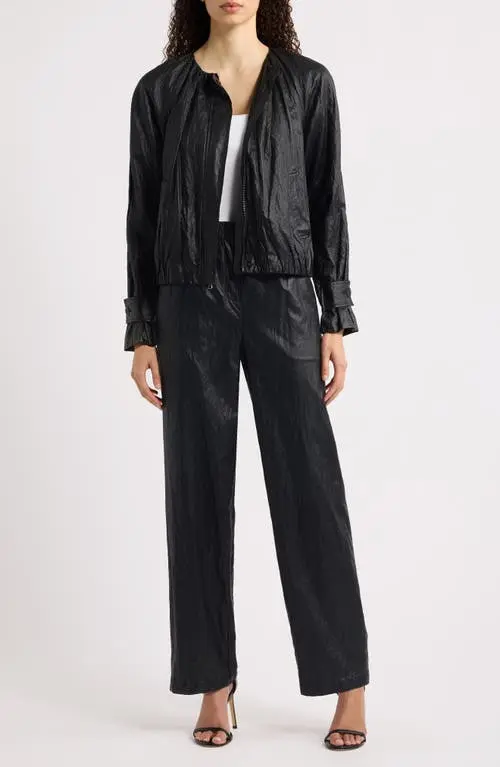 Kobi Halperin Daryn Faux Leather Jacket - Black